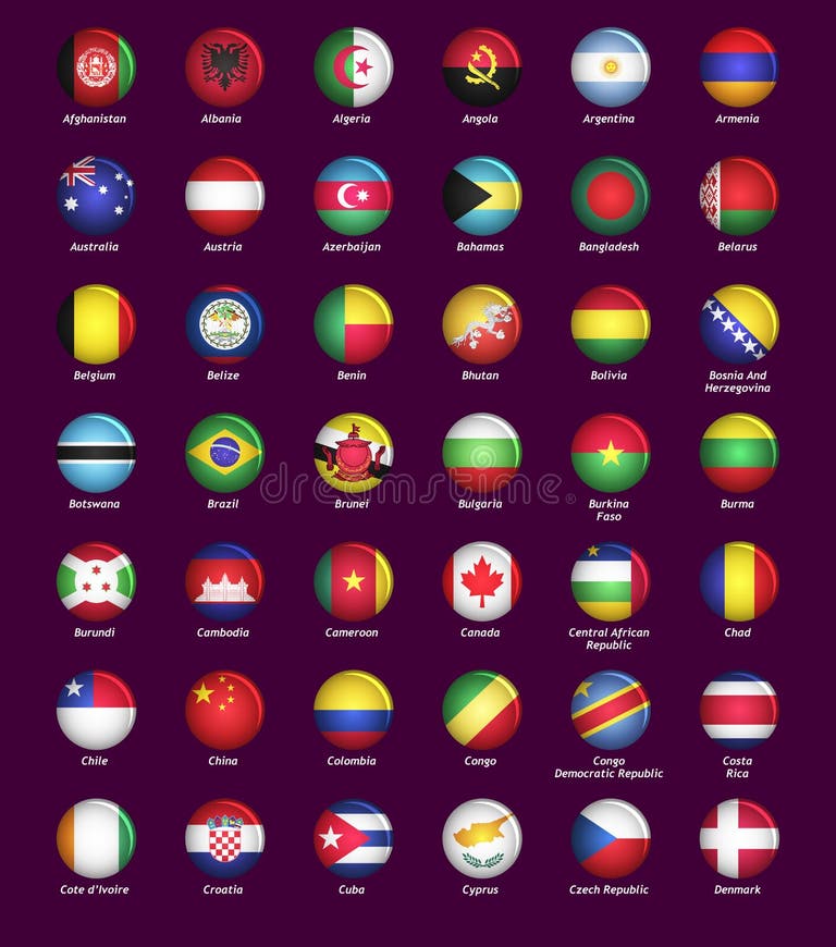 All Vector World Country Flags Part Stock Illustrations – 107 All ...