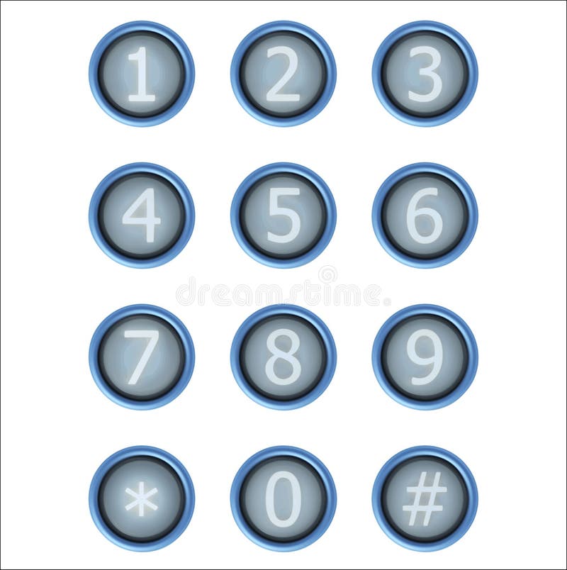 Number Bullet Point Flat Color Gradient Web Button Vector Circle Icons ...