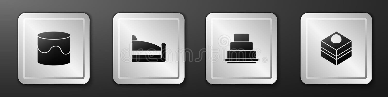 Brownie with Chocolate Glaze and Crumbs , Made with Generative Ai Stock ...