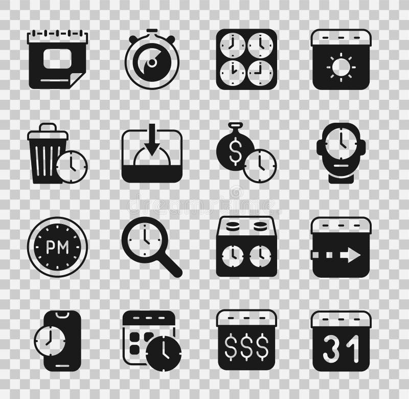 Set Calendar, Time Flies on the Clock, Clock, Zone Clocks, Sunset ...