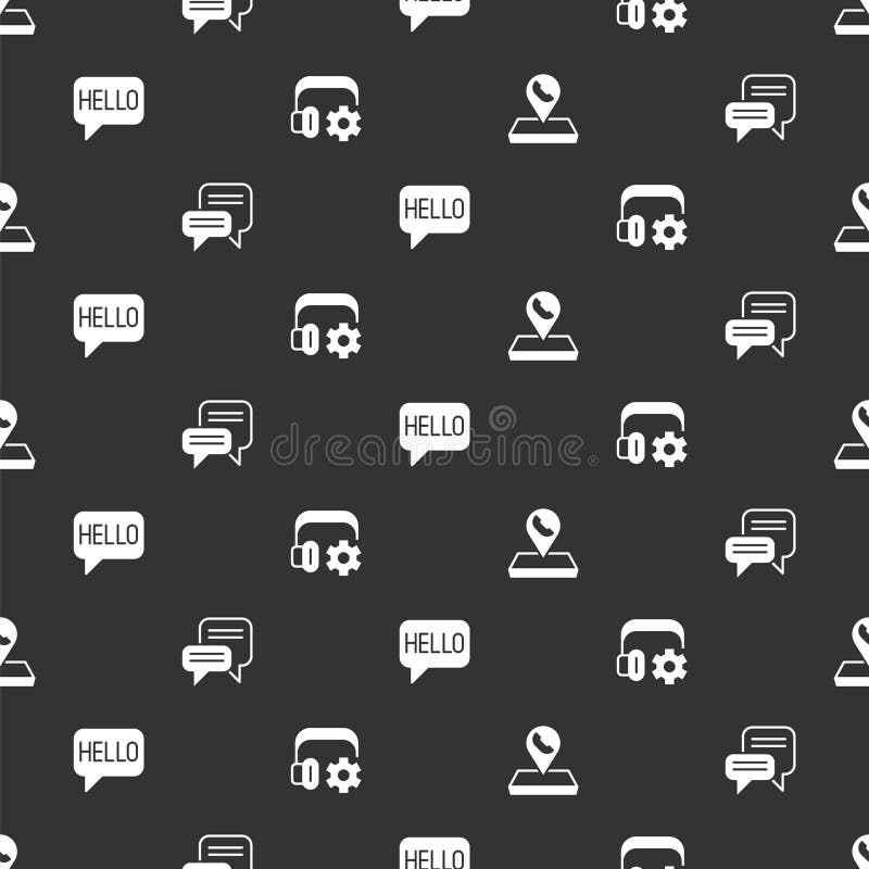 Set Call Center Location, Speech Bubble Chat, Hello in Different ...