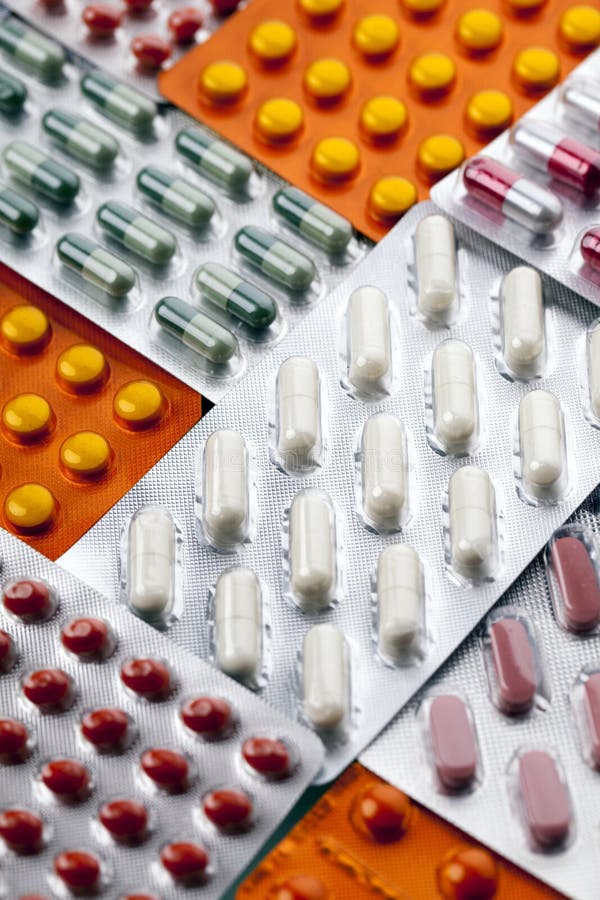 Set of Capsules in Medical Light. Stock Photo - Image of pill, pharmacy ...