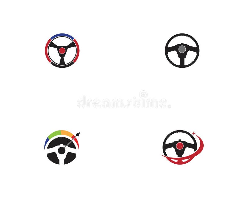 Set of Car Auto Mobile Driver Icon or Symbol- Vector Graphic Stock ...