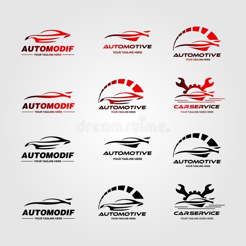 Automotive Logo Icon Design Illustration Template Stock Vector ...