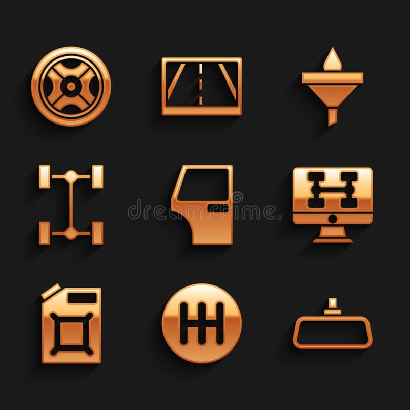 Set Car Door, Gear Shifter, Mirror, Diagnostics Condition of Car ... Set Car Door, Gear Shifter, Mirror, Diagnostics Condition of Car ...
