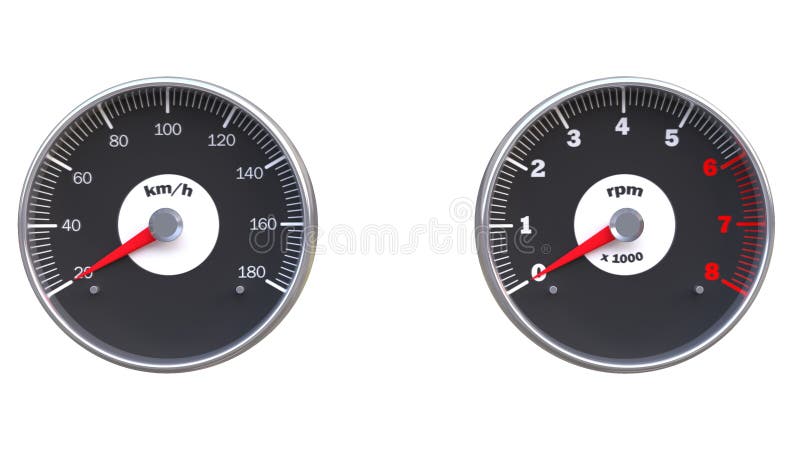 Car Gauges Retro Vector Stock Illustrations – 88 Car Gauges Retro ...