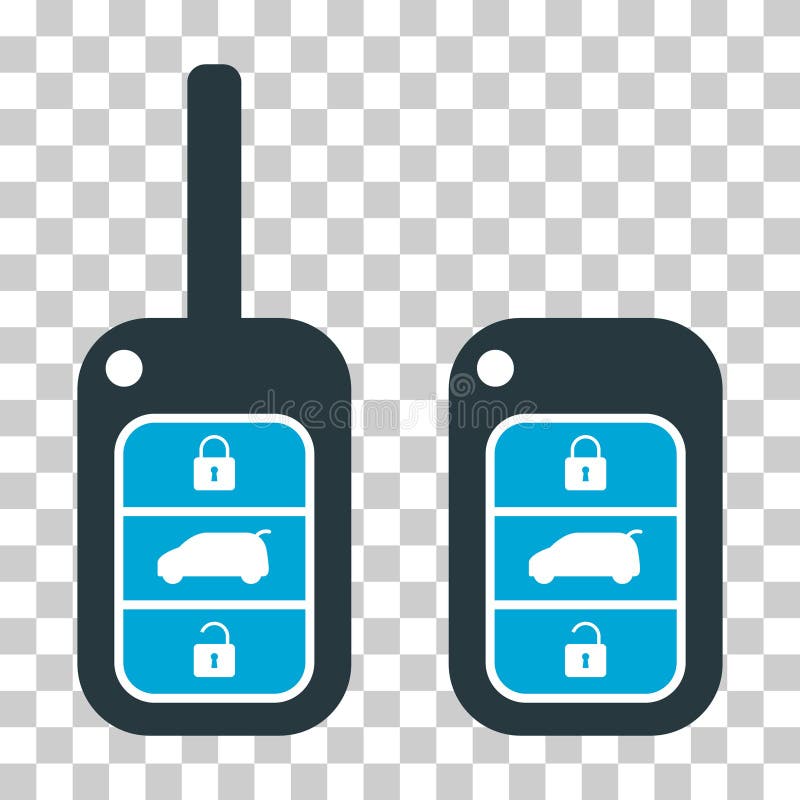 Set of Car Key Icon, Door System Safety Automobile Web Design, Unlock ...