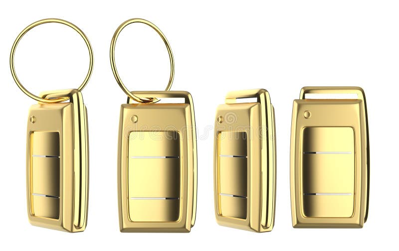 Set of Car Keys or Car Remote Control Stock Illustration - Illustration ...