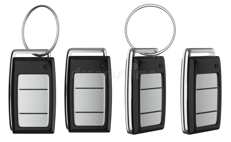 Set of Car Keys or Car Remote Control Stock Illustration - Illustration ...