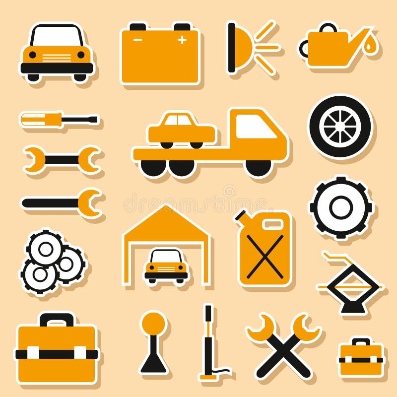 Repair Service Stickers Stock Illustrations – 388 Repair Service ...