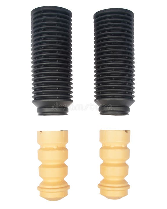 Metal Bolts Isolated on White Background Stock Image - Image of dust ...