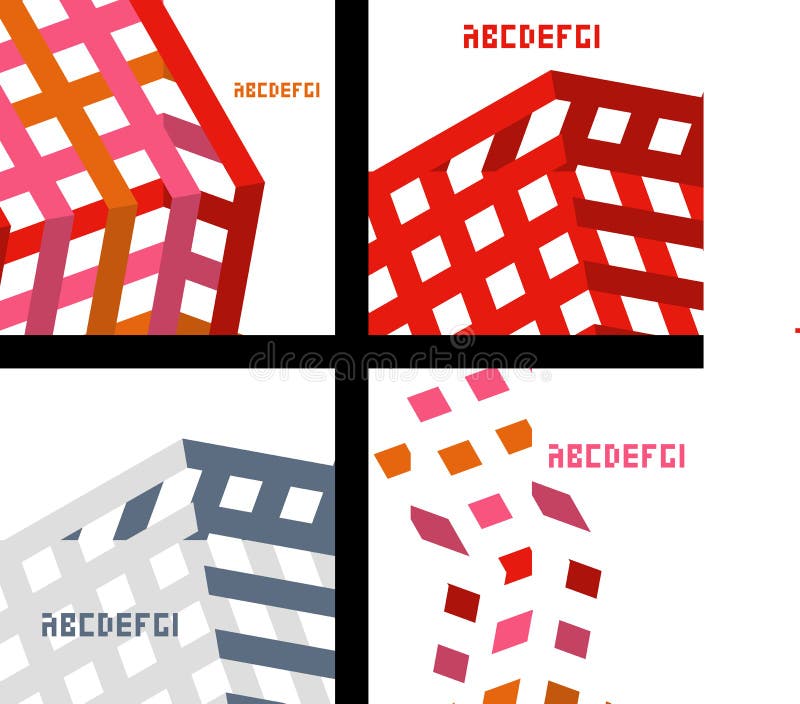 Set of card template stock vector. Illustration of banner - 73931182