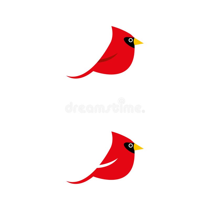 Cardinal stock vector. Illustration of side, icon, black - 285340071