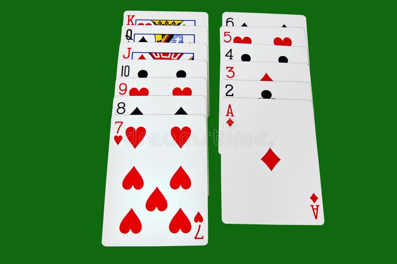 A set of cards stock image. Image of luck, group, green - 6473949