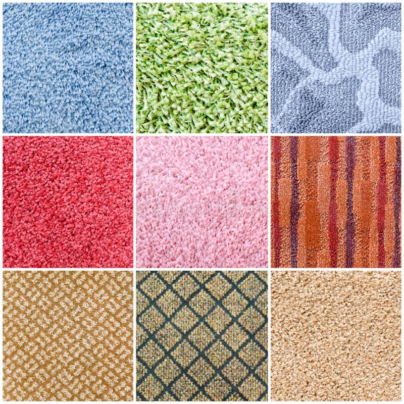 Shaggy carpet samples stock image. Image of carpet, closeup - 25562073