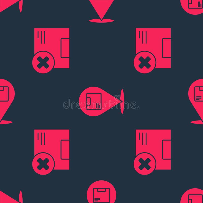 Set Carton Cardboard Box and Delete and Location with Cardboard Box on ...