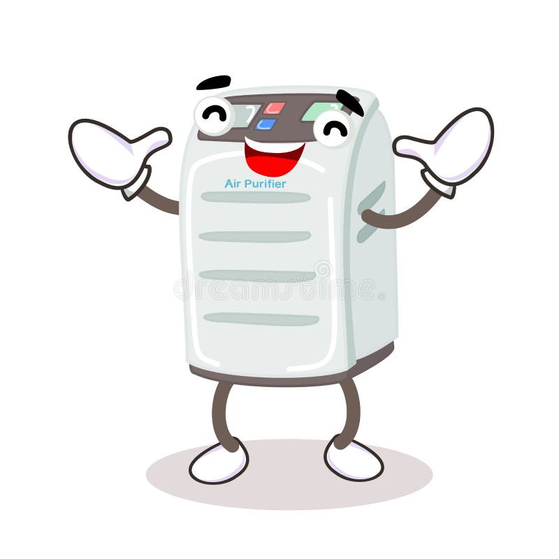 Air Purifier Cartoon Stock Illustrations – 762 Air Purifier Cartoon ...