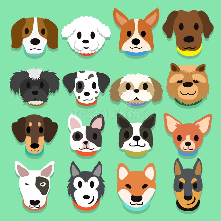 Labrador Dog Cartoon Head Stock Illustrations – 5,120 Labrador Dog ...