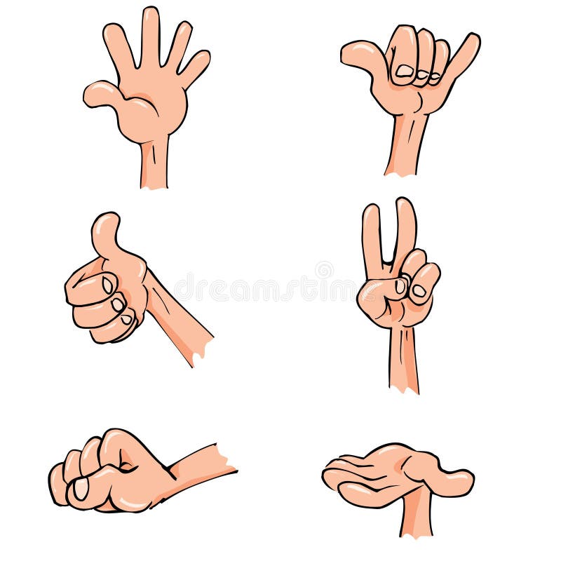 Hand 360 Turn Around Rotation View Stock Vector - Illustration of ...