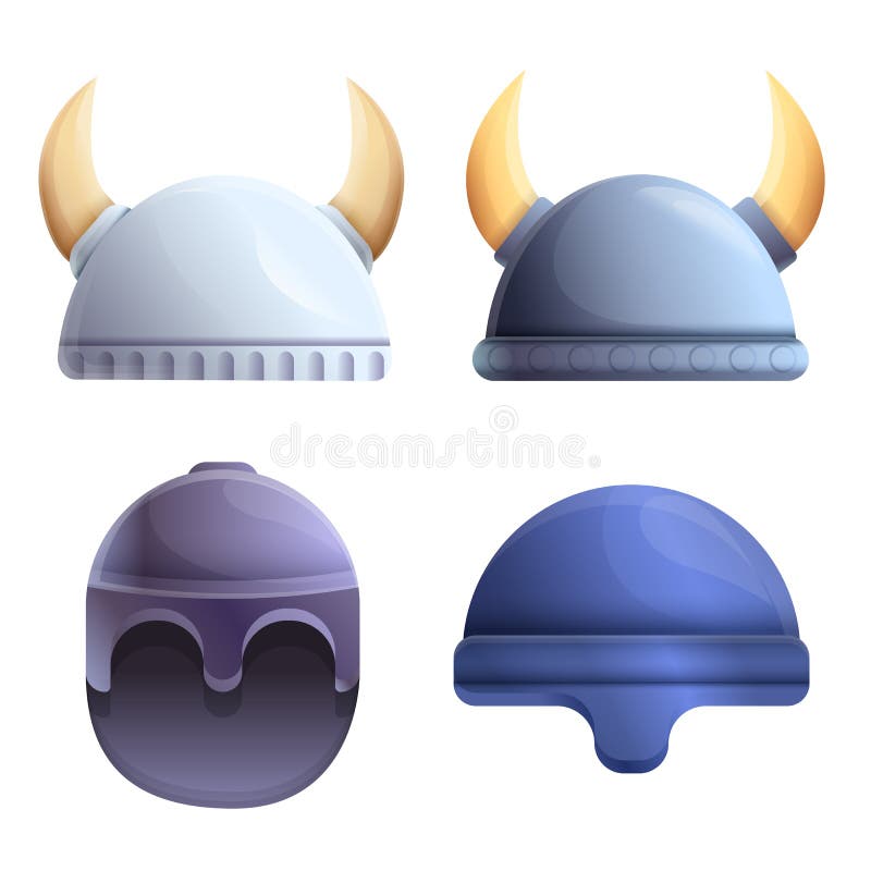Iron Helmets Of The Medieval Knight Vector Icon Stock Vector ...