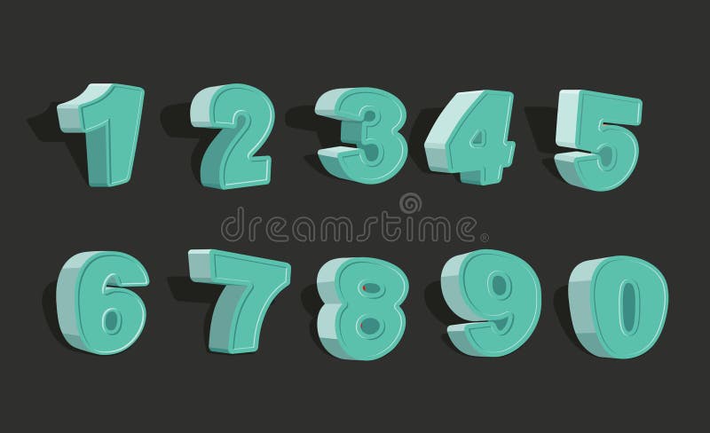 Cartoon Numbers Stock Illustrations – 55,276 Cartoon Numbers Stock ...