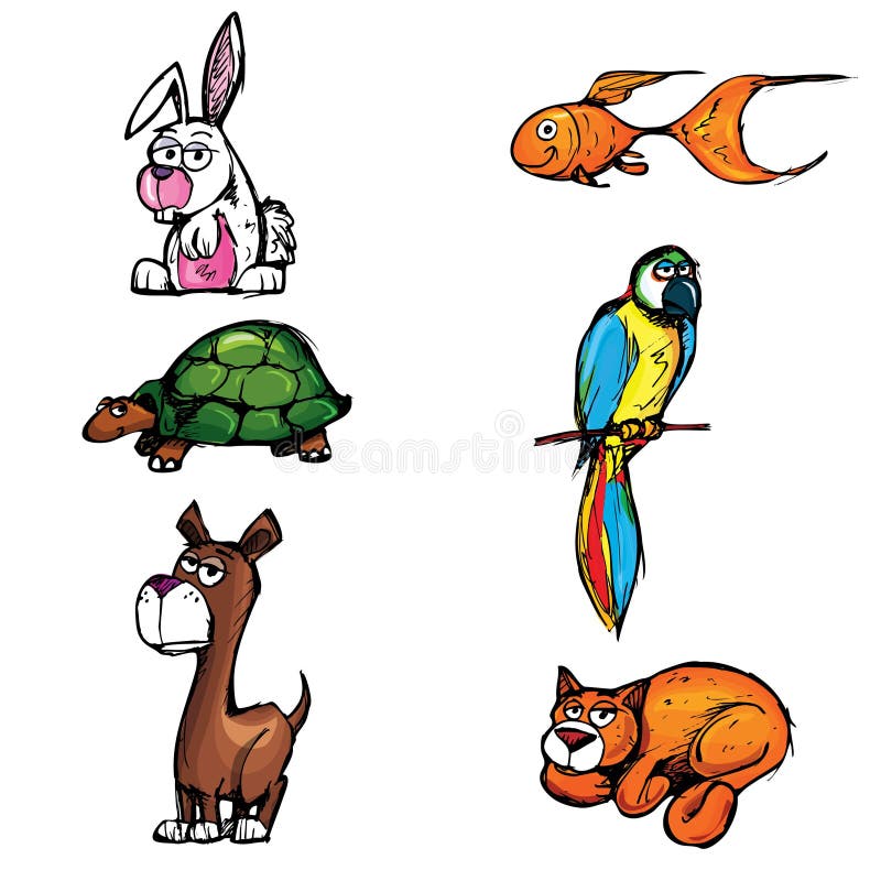 720+ Cartoon pets Free Stock Photos - StockFreeImages