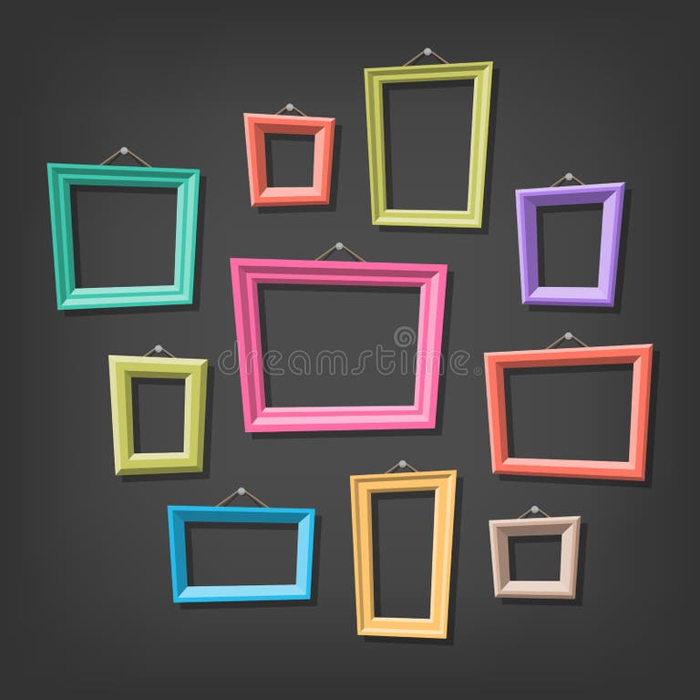 Cartoon Portrait Frame Set Stock Illustrations – 1,908 Cartoon Portrait ...