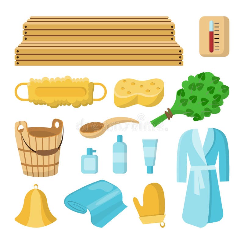 Sauna Objects Stock Illustrations – 295 Sauna Objects Stock ...