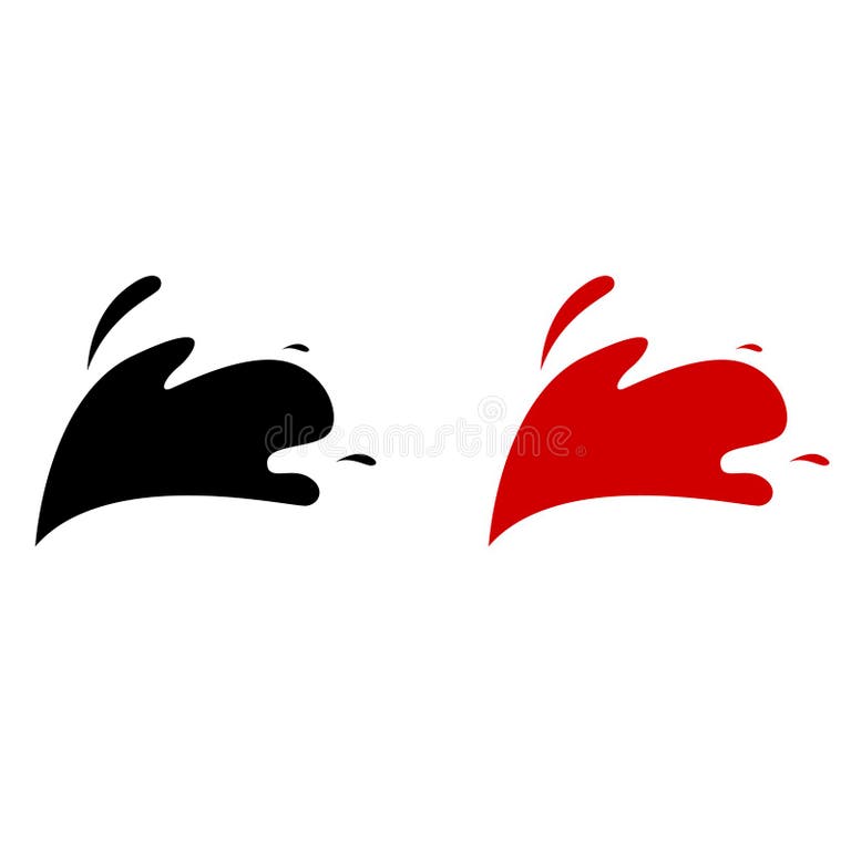 Set of Carved Silhouette Flat Icon. Vector Stock Vector - Illustration ...