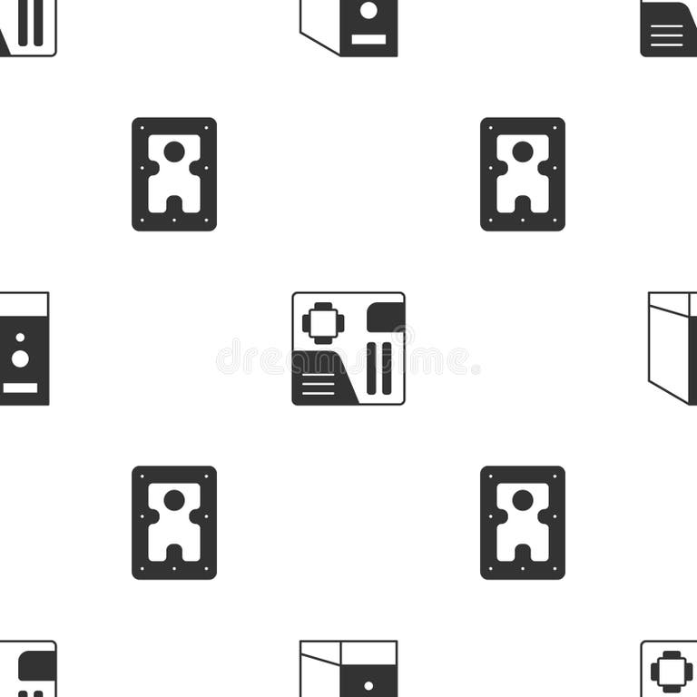 Set Case of Computer, Motherboard Digital Chip and Hard Disk Drive HDD ...