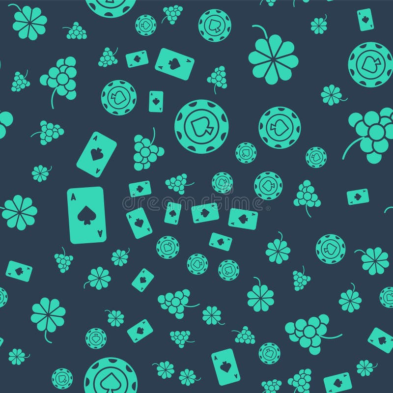 Playing Card Clover Symbol Stock Illustrations – 1,147 Playing Card ...