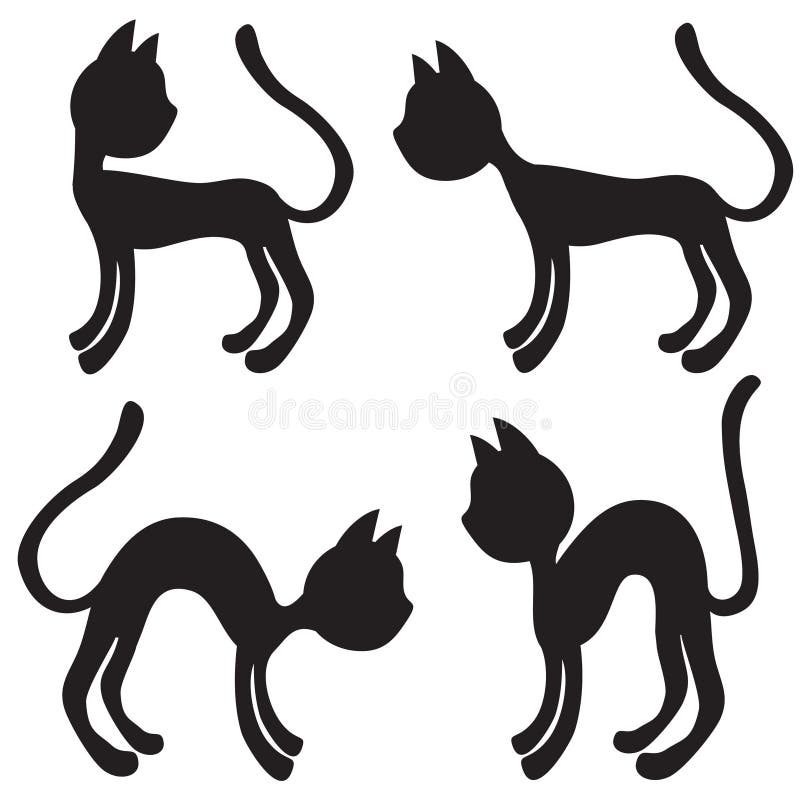 Set Of Cats Picture. Image: 14314372