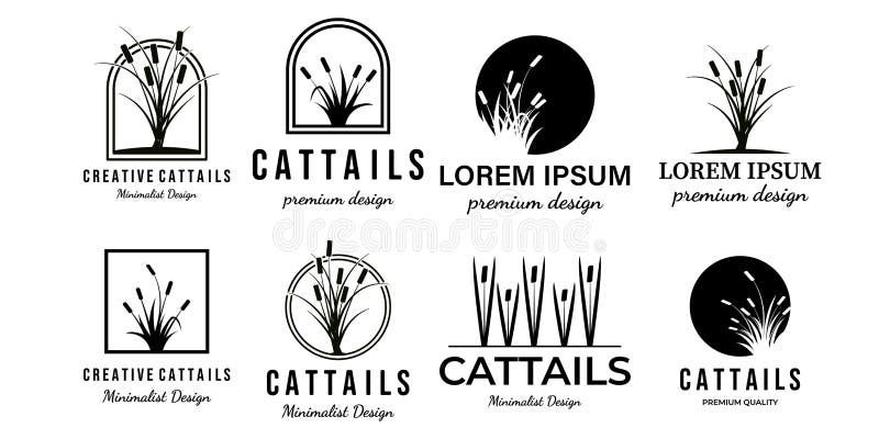 Cattails Typha Stock Illustrations – 56 Cattails Typha Stock ...