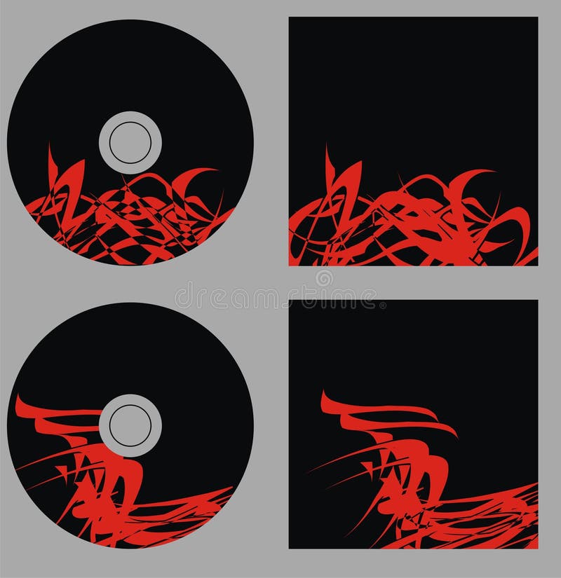 Cd cover design stock vector. Illustration of abstract - 15324438