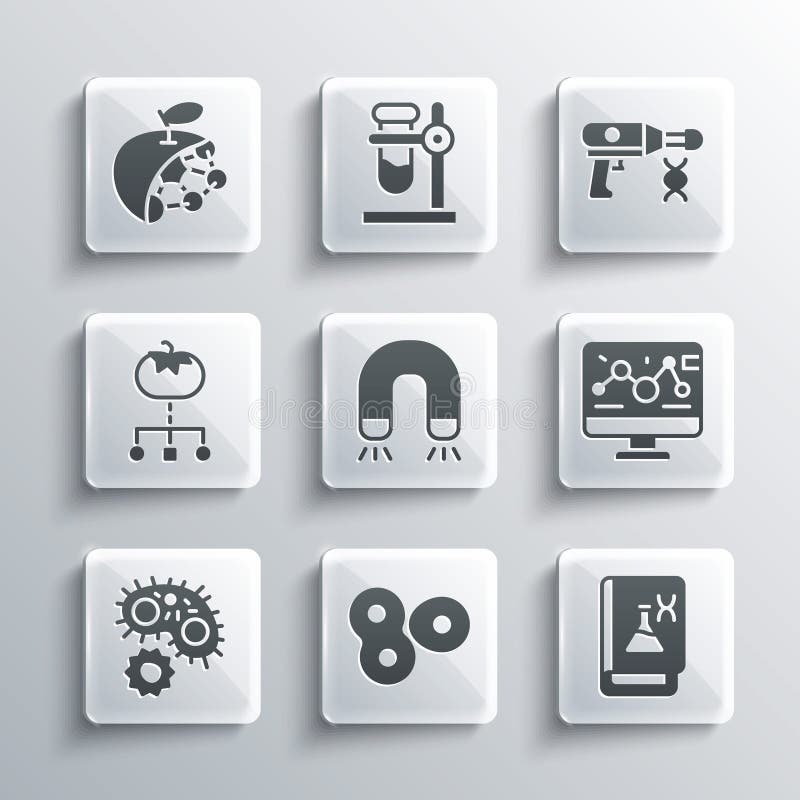 Set Cell Division, Genetic Engineering Book, Modification, Magnet ...