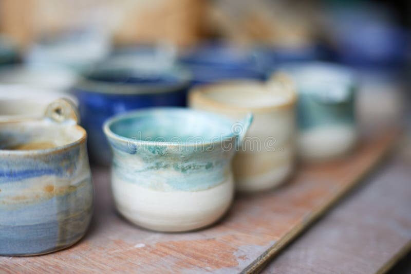 Set of Ceramic, Stylish Tableware Stock Image - Image of modern, dinner ...