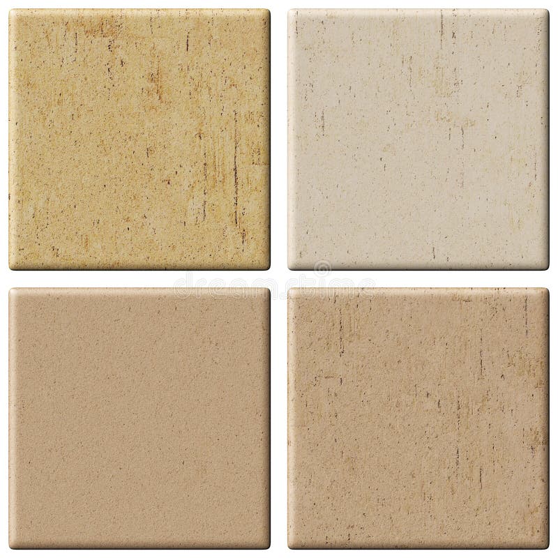 Set of ceramic tiles. stock image. Image of brown, ceramics - 15986407