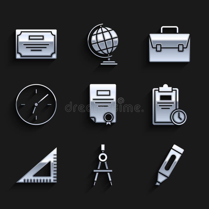 Certificate Template Drawing Compass Stock Illustrations – 202 ...