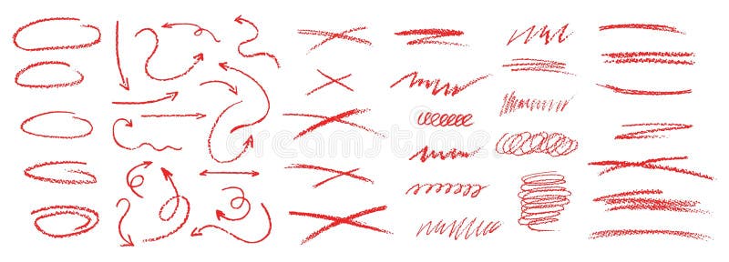 Circle Line Red Scribble Stock Illustrations – 2,142 Circle Line Red ...