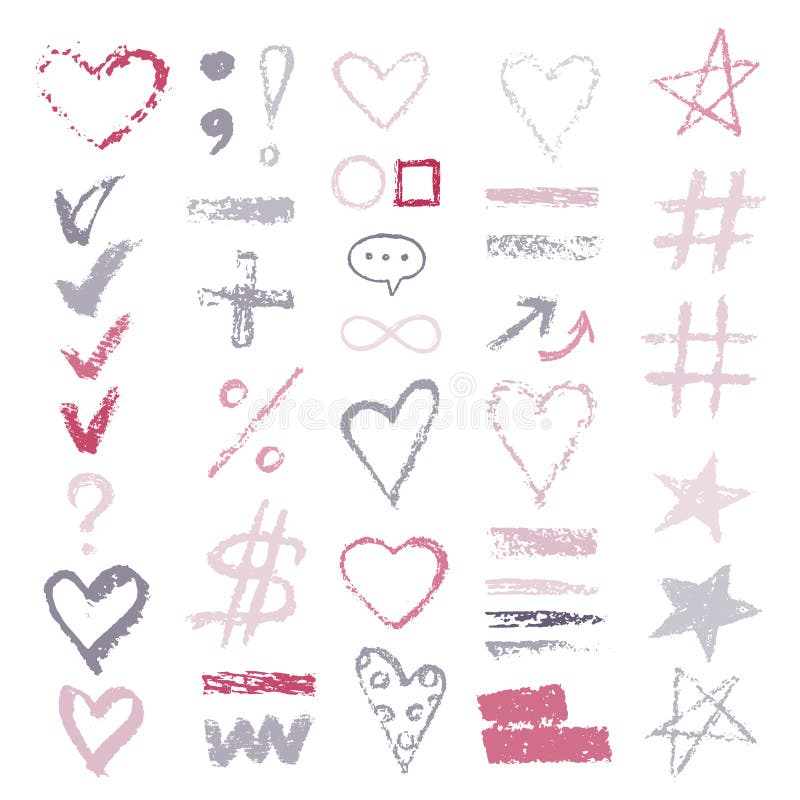 Design Chalk Vector Textures Hand Drawn Textures Stock Illustration ...