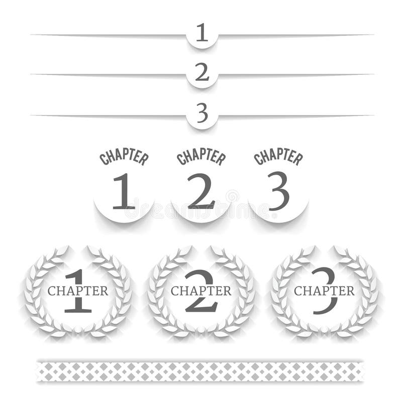 Chapter Dividers Stock Illustrations – 142 Chapter Dividers Stock ...