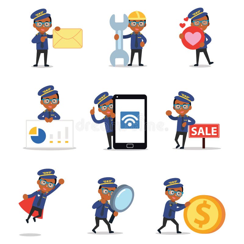 Pilot Training Center stock vector. Illustration of academy - 104967909