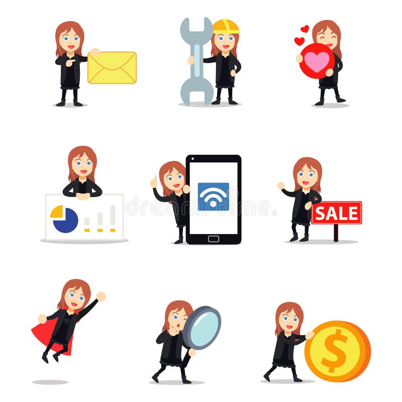 Undertaker at Work. Rare Profession and People Stock Illustration ...