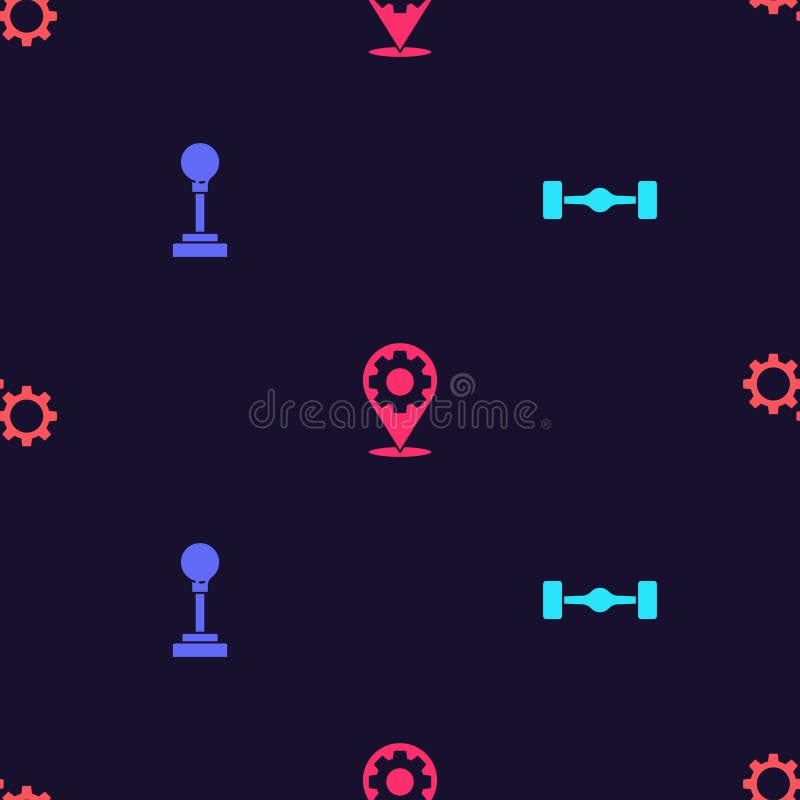 Gear Shift Pattern Stock Illustrations – 490 Gear Shift Pattern Stock ...