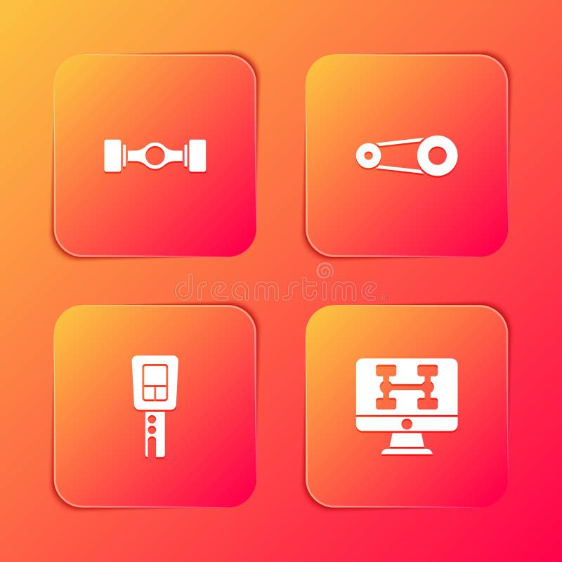 Set Chassis Car, Timing Belt Kit, Car Key with Remote and Diagnostics ...