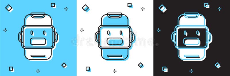 Chatbot Vector Outline Icon Stock Illustration - Illustration of design ...