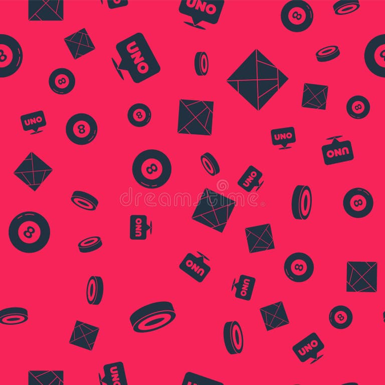 Set Checker Game Chips, Uno Card, Billiard Pool Snooker Ball and Rubik ...