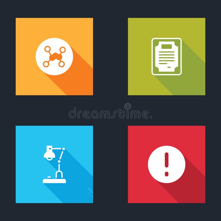 Set Chemical Formula, Certificate Template, Table Lamp and Speech ...