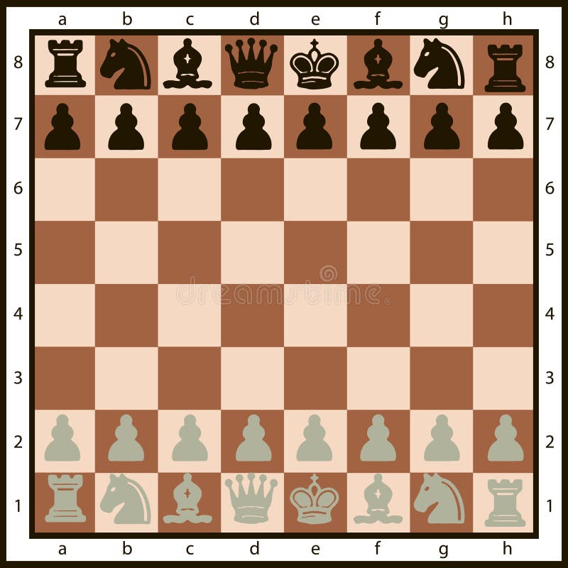 Set of chess pieces stock vector. Illustration of symbol - 49156245