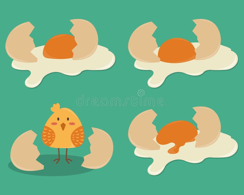 Broken Eggs stock vector. Illustration of graphic, white - 138626065 Broken Eggs stock vector. Illustration of graphic, white - 138626065